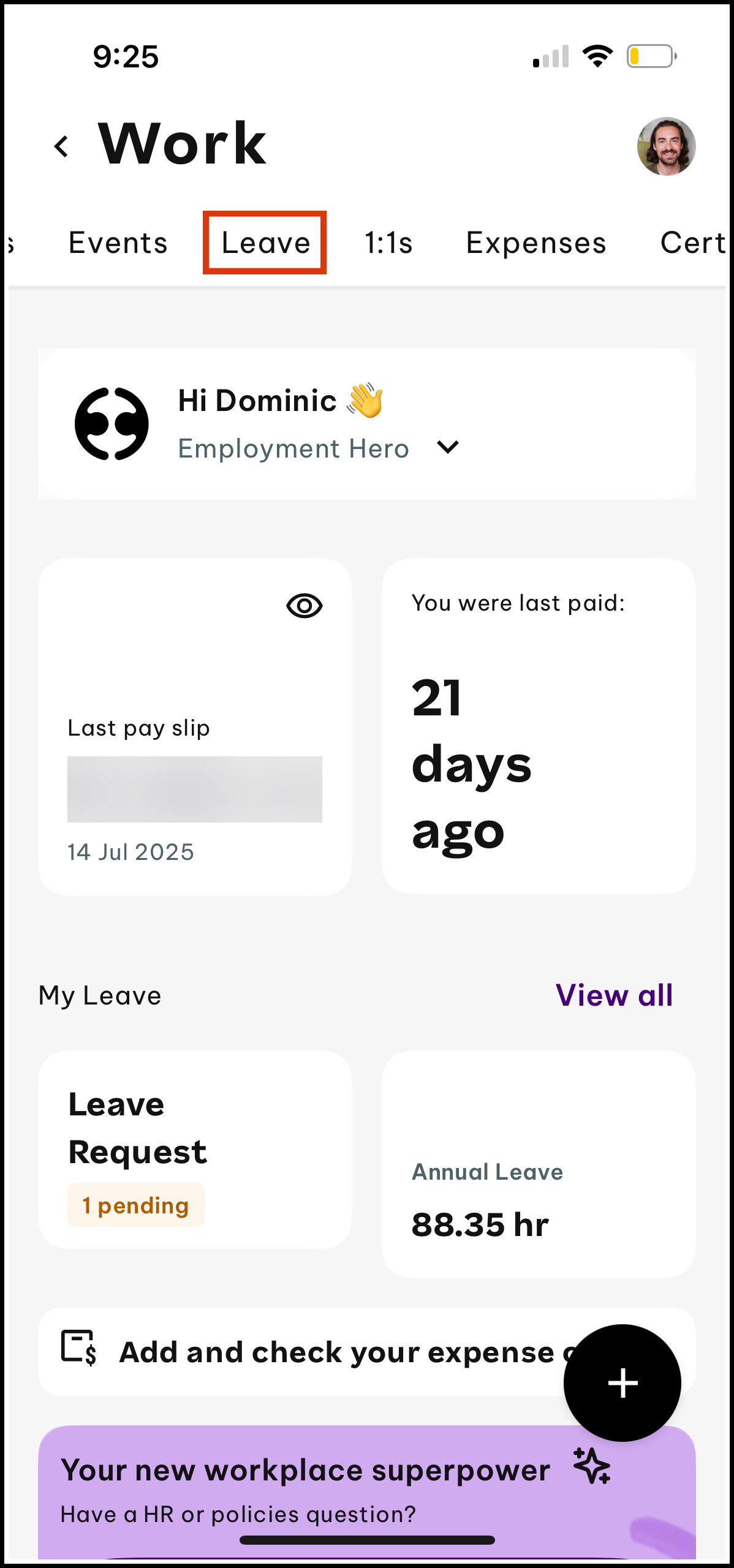 How do I request leave on Employment Hero Work? – EH Work Support (AU)