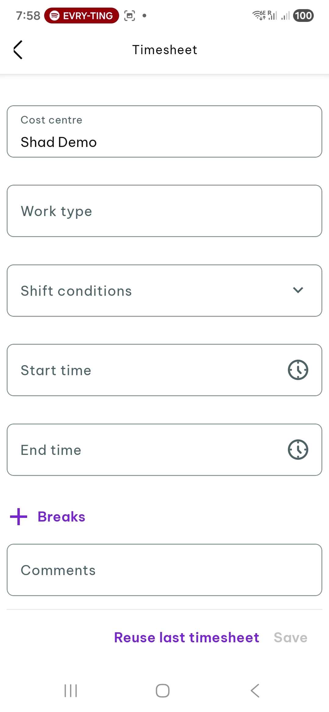 How do I use timesheets? – EH Work Support (AU)